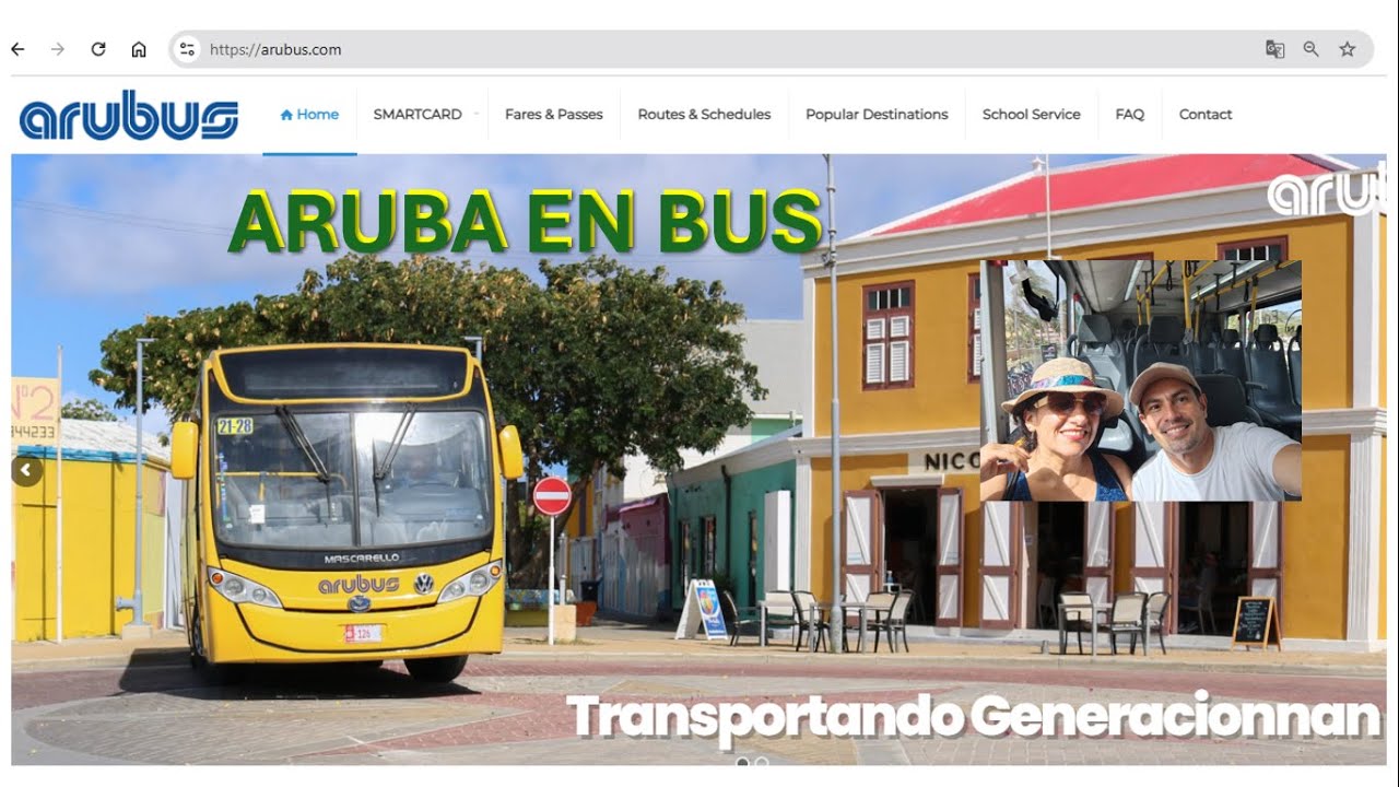 ARUBA en Bus, ARUBUS. #aruba #viajes #fyp #eaglebeach #palmbeach # ...