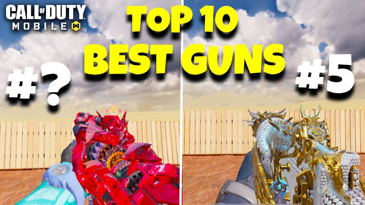 Top 10 Best Guns in Season 5 in COD Mobile - YouTube