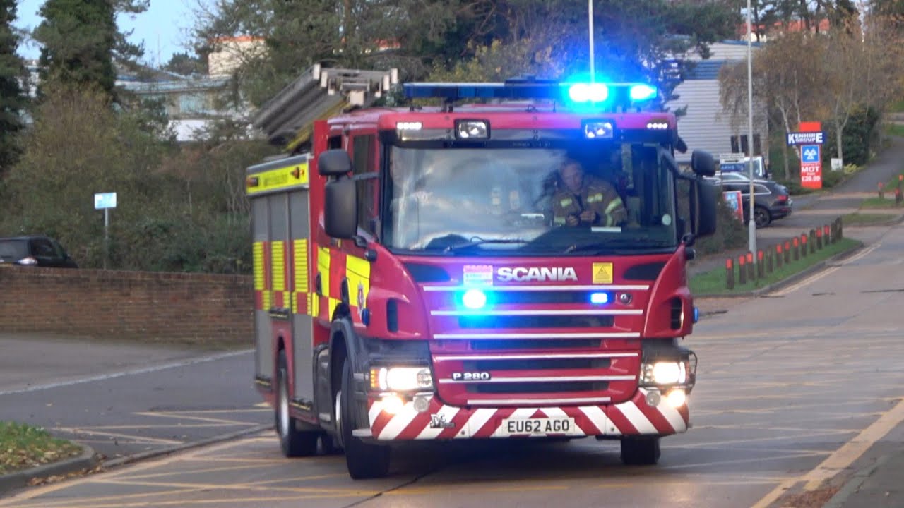 [TURNOUT] - KFRS Ashford's HRP turns out to an incident! - YouTube