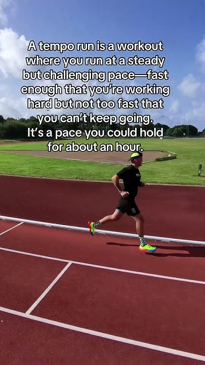 What is a tempo run and why you should do them - YouTube