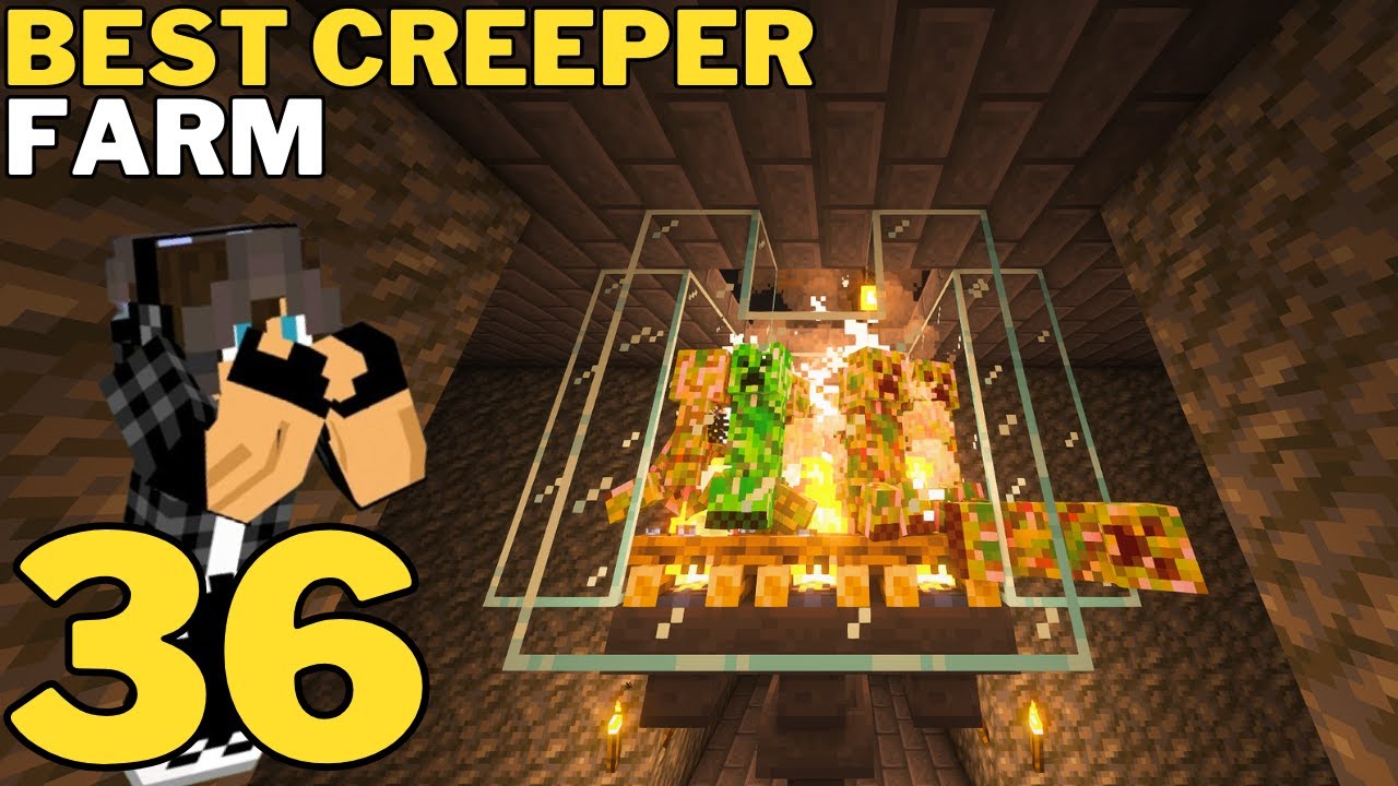 MINECRAFT IT - 36 - BUILDING - FARM DI CREEPER ULTRA PRODUTTIVA -java 1 ...