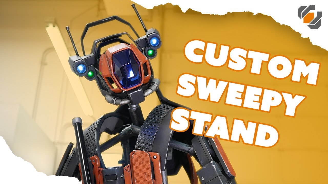 Custom Mannequin Display - Sweeper Bot Costume - YouTube
