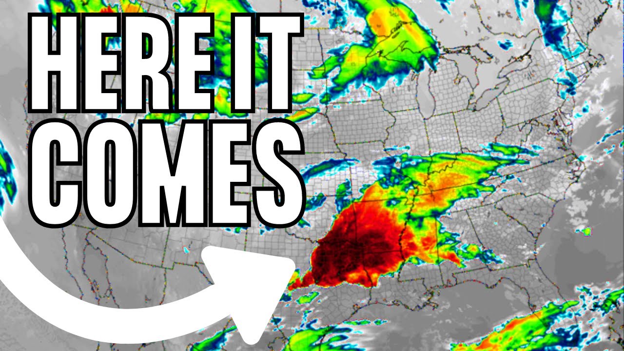 Huge Storm Coming! Intense Winds, Large Hail & Tornadoes...POW Weather ...