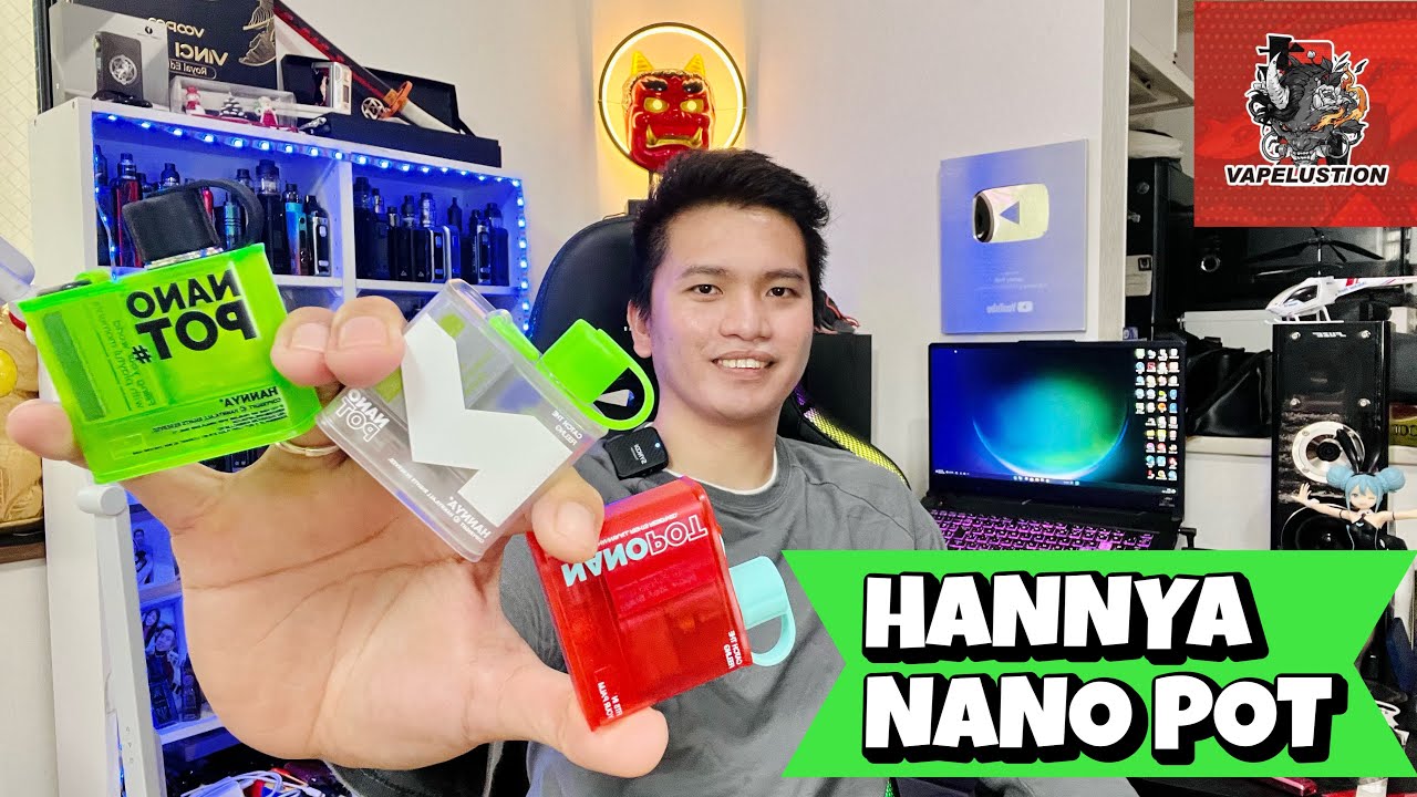 VAPELUSTION | HANNYA NANO POT - YouTube