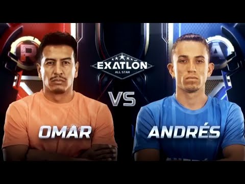 OMAR VS ANDRÉS || BATALLA POR LOS EXAPOINTS DEL EXATLON ALL STAR - YouTube