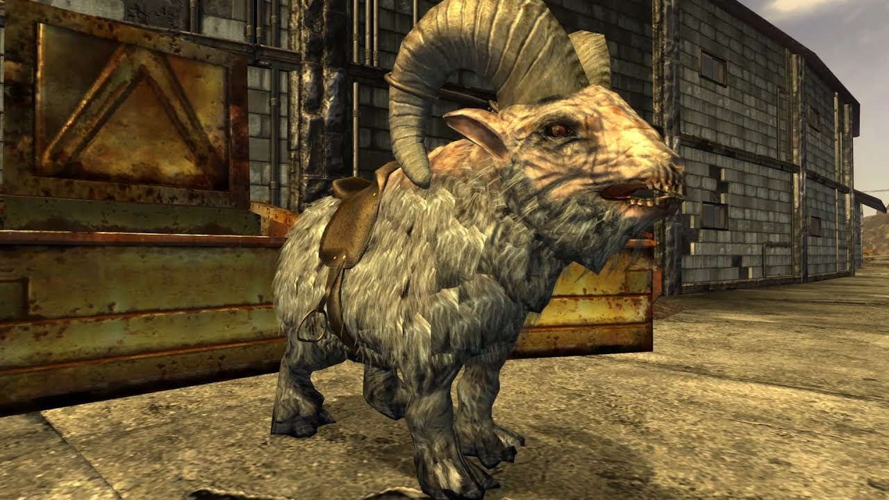 You Can "Drive" Bighorners In Fallout New Vegas - YouTube