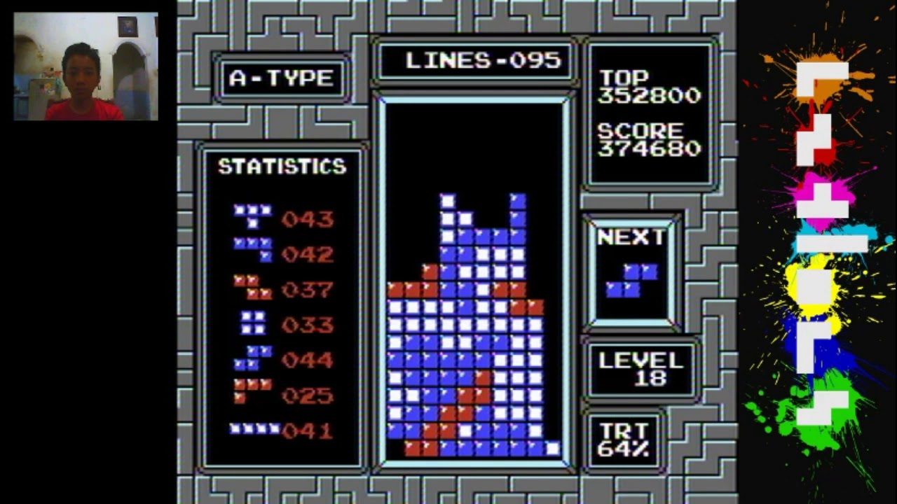 NES Tetris - My first killscreen - YouTube