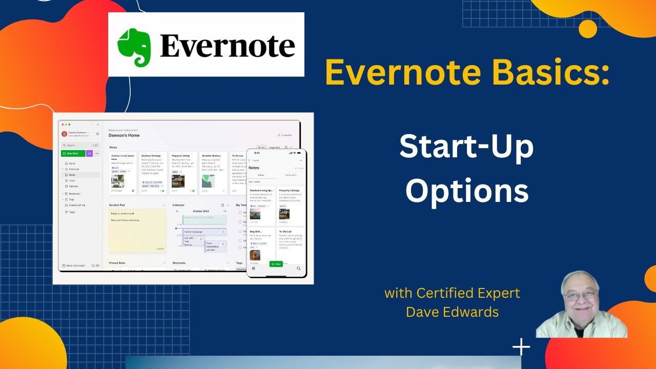 How to Customize Your Evernote Start Screen - YouTube