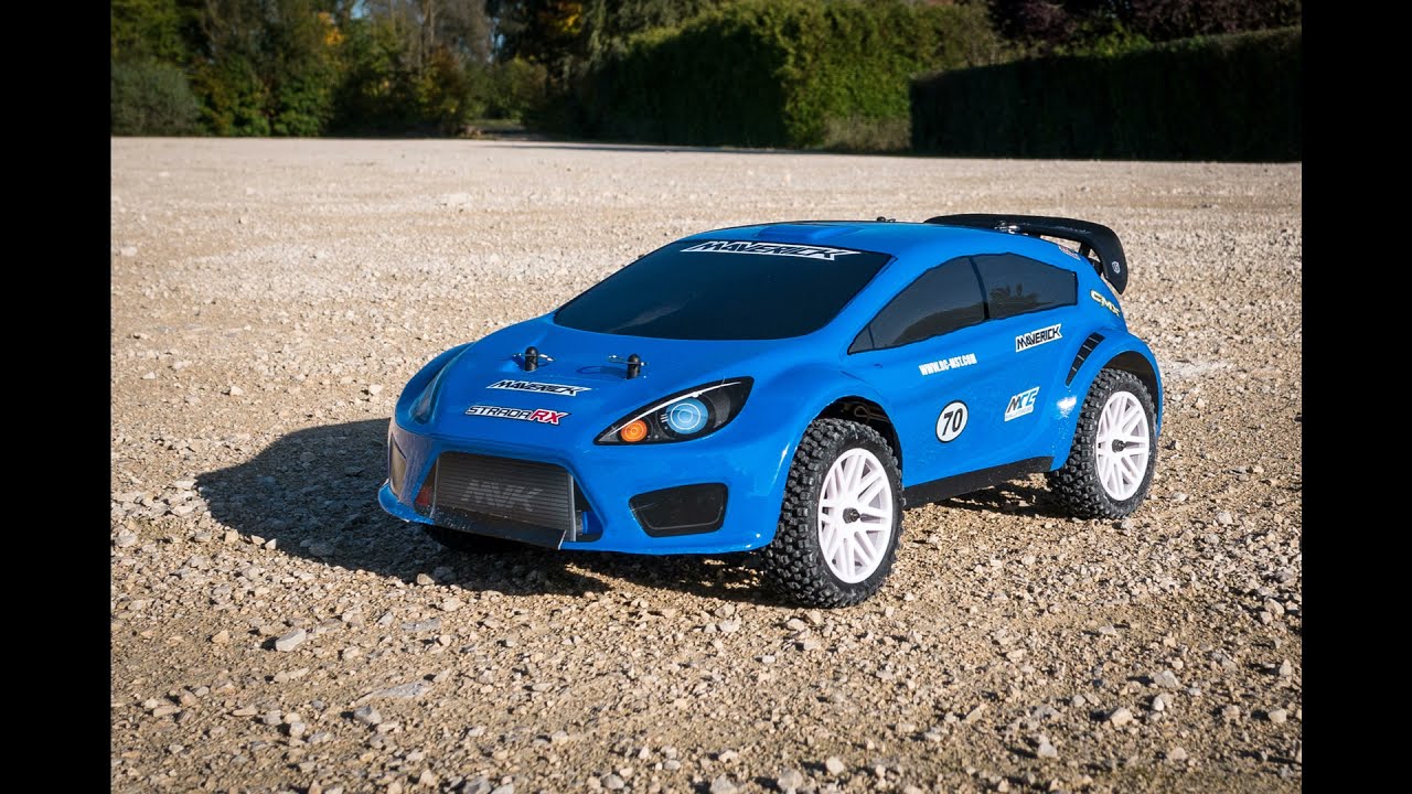 Maverick Strada RX Brushless "Rallye" - first run - YouTube