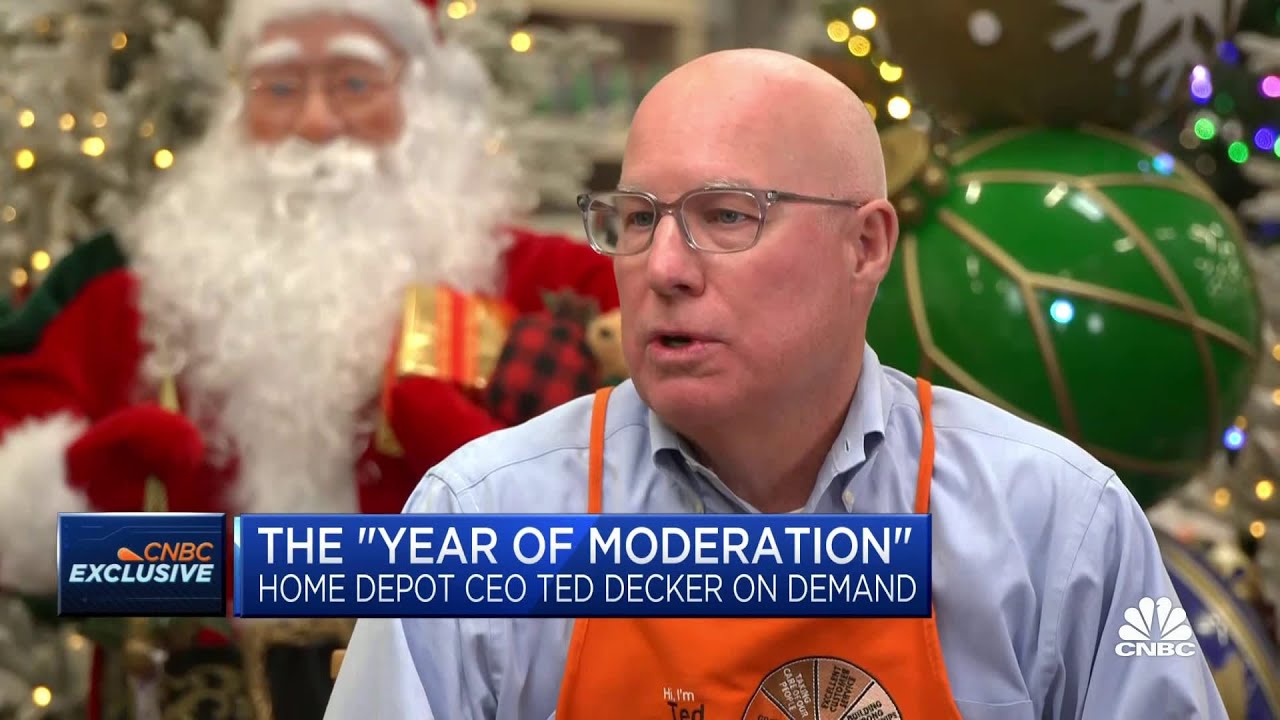 Home Depot CEO Ted Decker: We are operating really well - YouTube