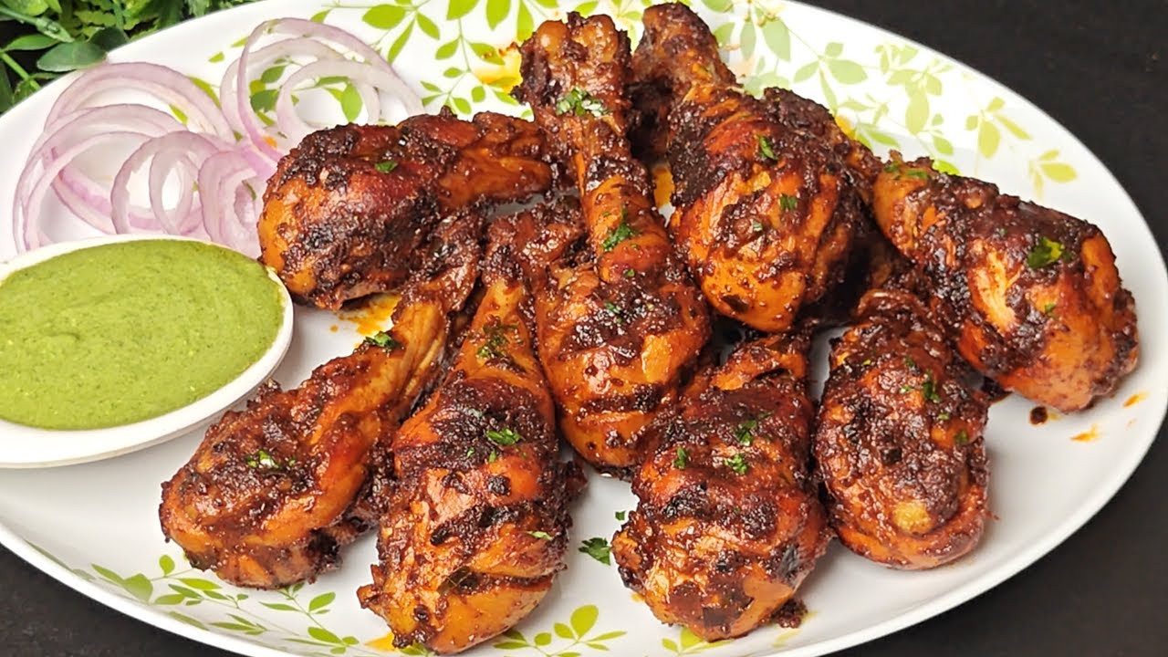 Juicy Chicken Drumstick fry | Chicken Starter Recipe | Chicken Fry ...