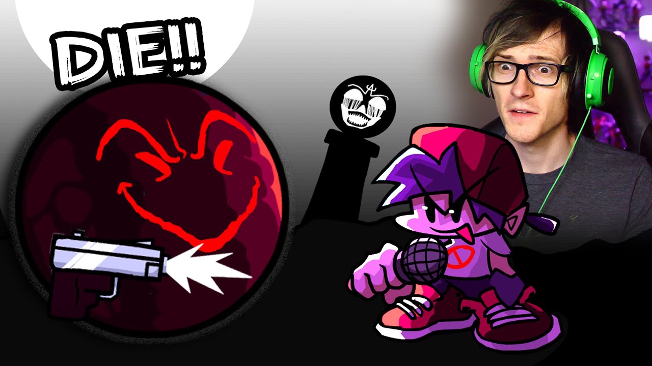 Friday night funkin' vs cheeky is very strange and scary - YouTube