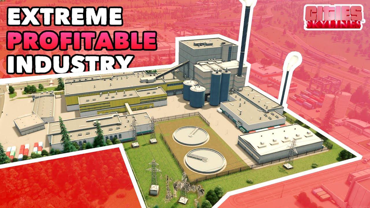 Building an Extreme Profitable Industrial Site with Unique Factories in ...