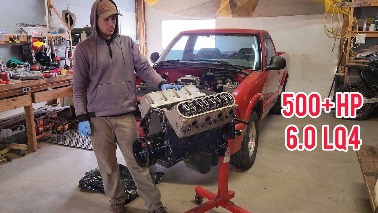 6.0 LS swapping my carbed 5.3 Sonoma Pt.1 - YouTube