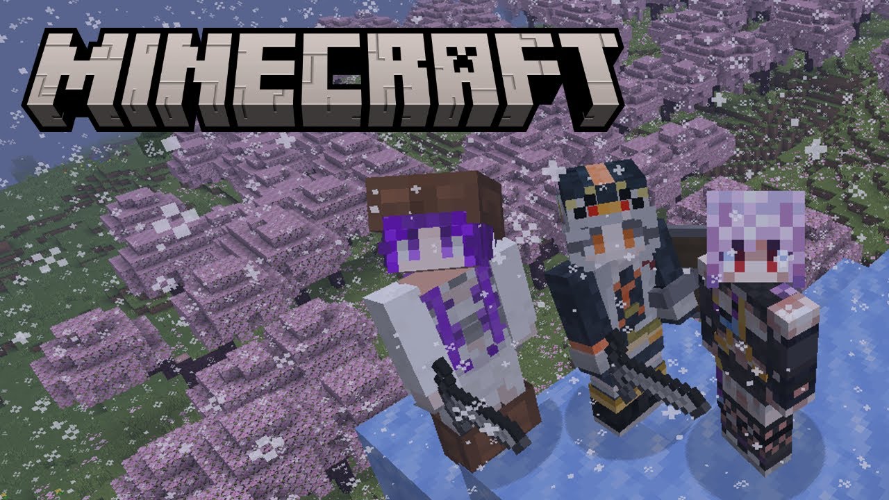 Minecraft with my girls YunaVTuber and Shoku_Waddles! [Astria Live ...