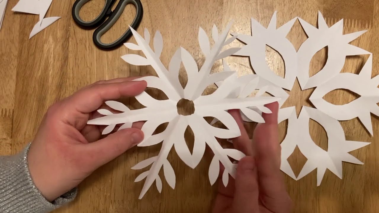 How To Make A Snowflake YouTube How To Make A Snowflake YouTube