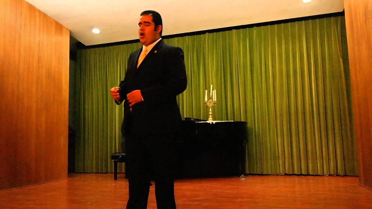Victor Calderón recital Romanticismo Mexicano - YouTube