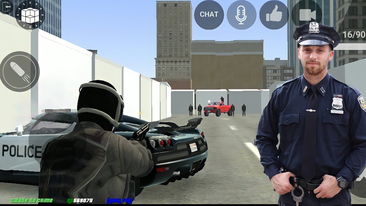 Thieves block police in Los Angeles Crimes - YouTube