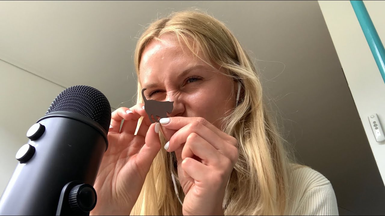 The Most Basic ASMR Video (random triggers & rambling) 😴🤍 - YouTube