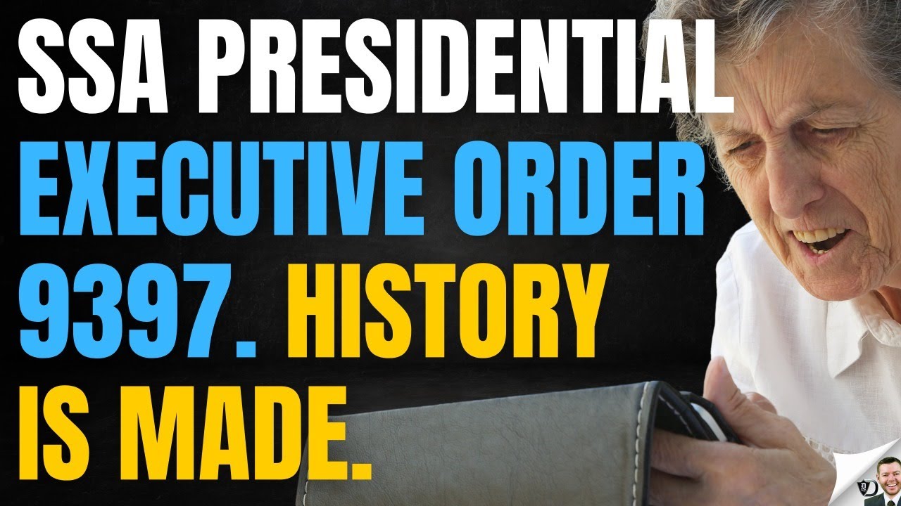 Social Security Presidential Executive Order 9397 - YouTube