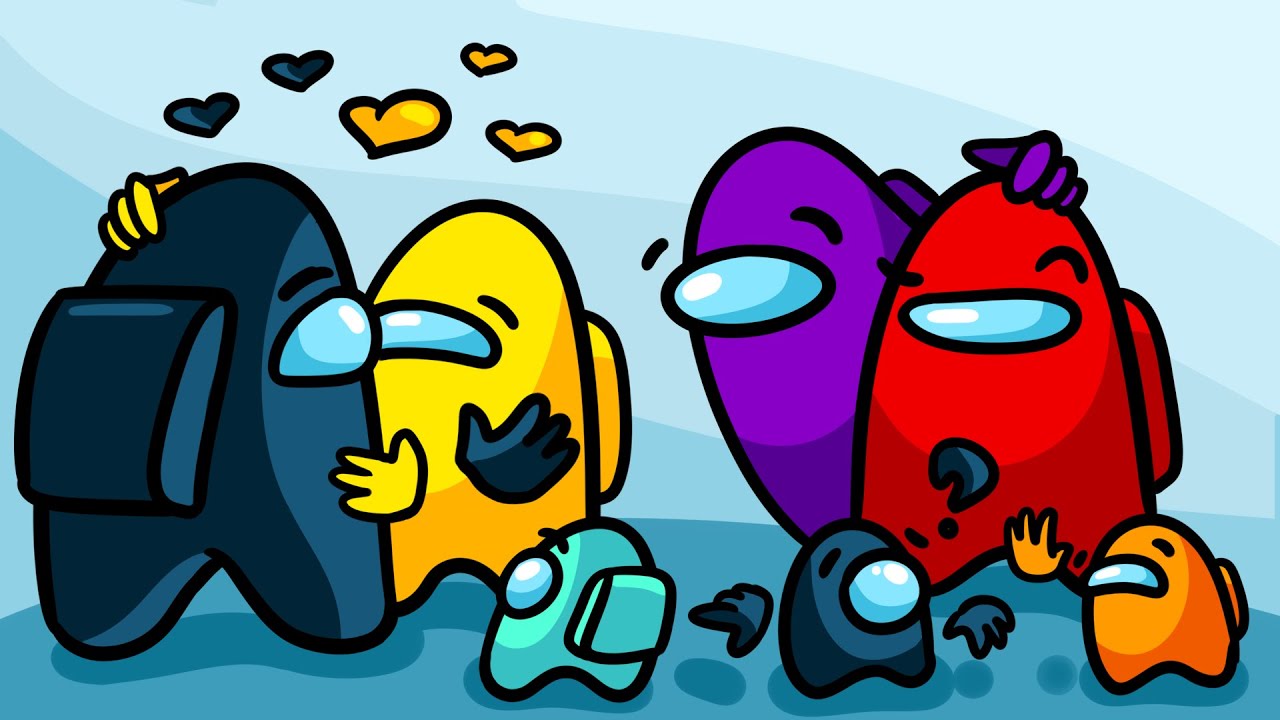 Everyday FAMILY life 2 (Among Us animation) - YouTube