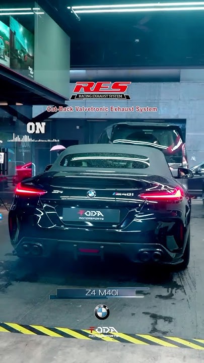 BMW Z4 G29 3.0T | RES Valved Cat-Back Exhaust System | OEM Protocol Control. - YouTube