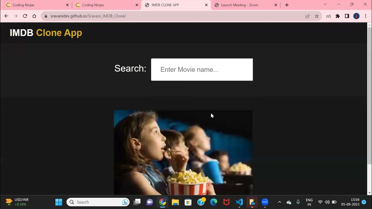 IMDB project using OMDB API - YouTube
