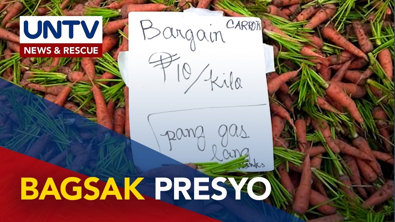 Magsasaka sa Benguet, ibinenta nang P10 kada kilo ang inaning carrots ...