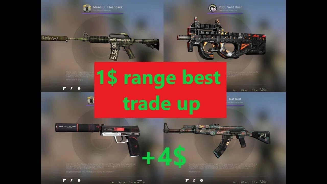 Super CHEAP And PROFITABLE CS GO TRADE UPS | EASY Floats - YouTube