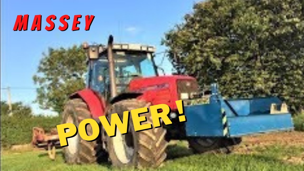 FULL POWER MASSEY FERGUSON 6290 - YouTube