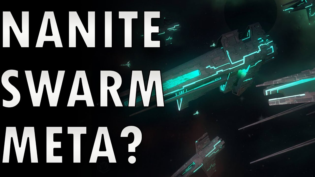 Stellaris Nanites Swarm Meta? - The Machine Age - YouTube