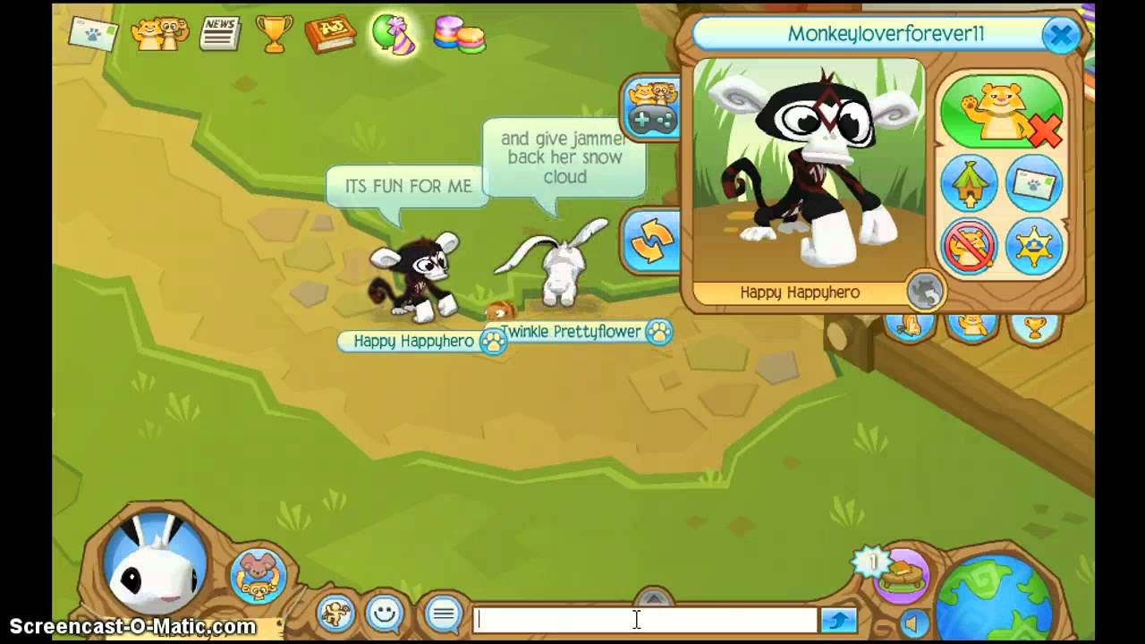 Animal jam HACKER ON ANNAS STORAGE - YouTube