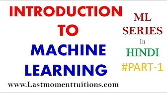 Machine learning tutorials in Hindi - YouTube