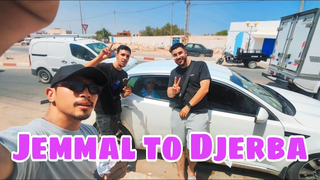 Jemmal to Djerba - YouTube