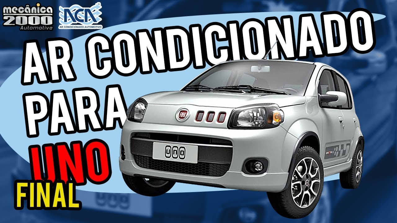 INSTALAÇÃO DE AR CONDICIONADO FIAT UNO WAY / VIVACE KIT ACA - Parte 4/4 ...