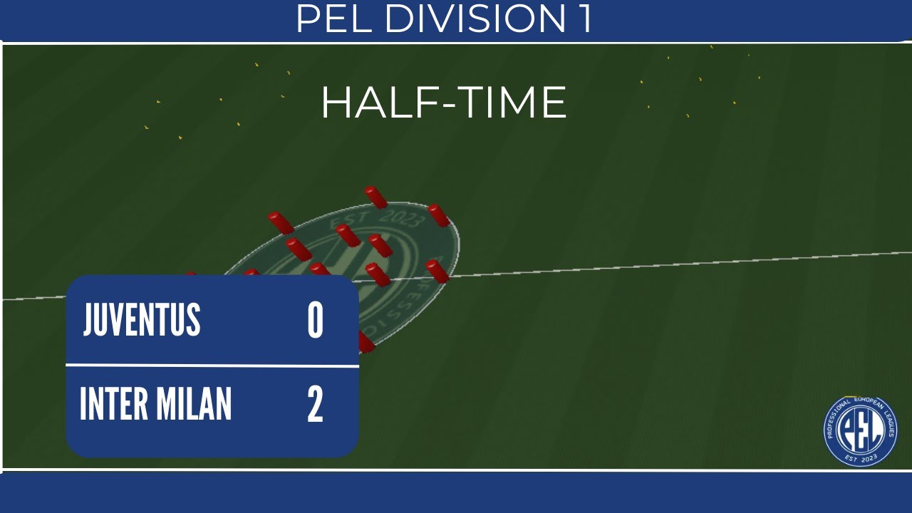 [PEL] Juventus vs Inter Milan | GW1 | Highlights (1st Half) - YouTube