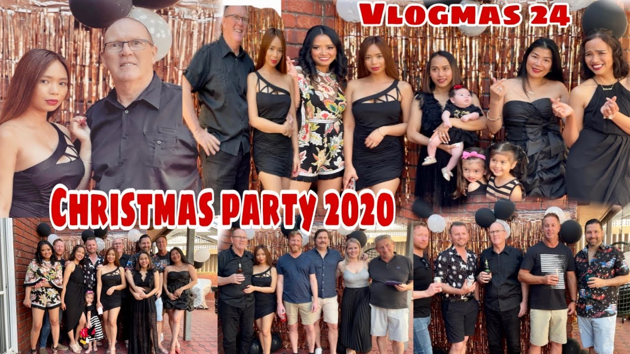 CHRISTMAS PARTY 2O2O 🎉 | ANG SAYA SAYA | MAY NA LASING | VLOGMAS DAY 24 ...