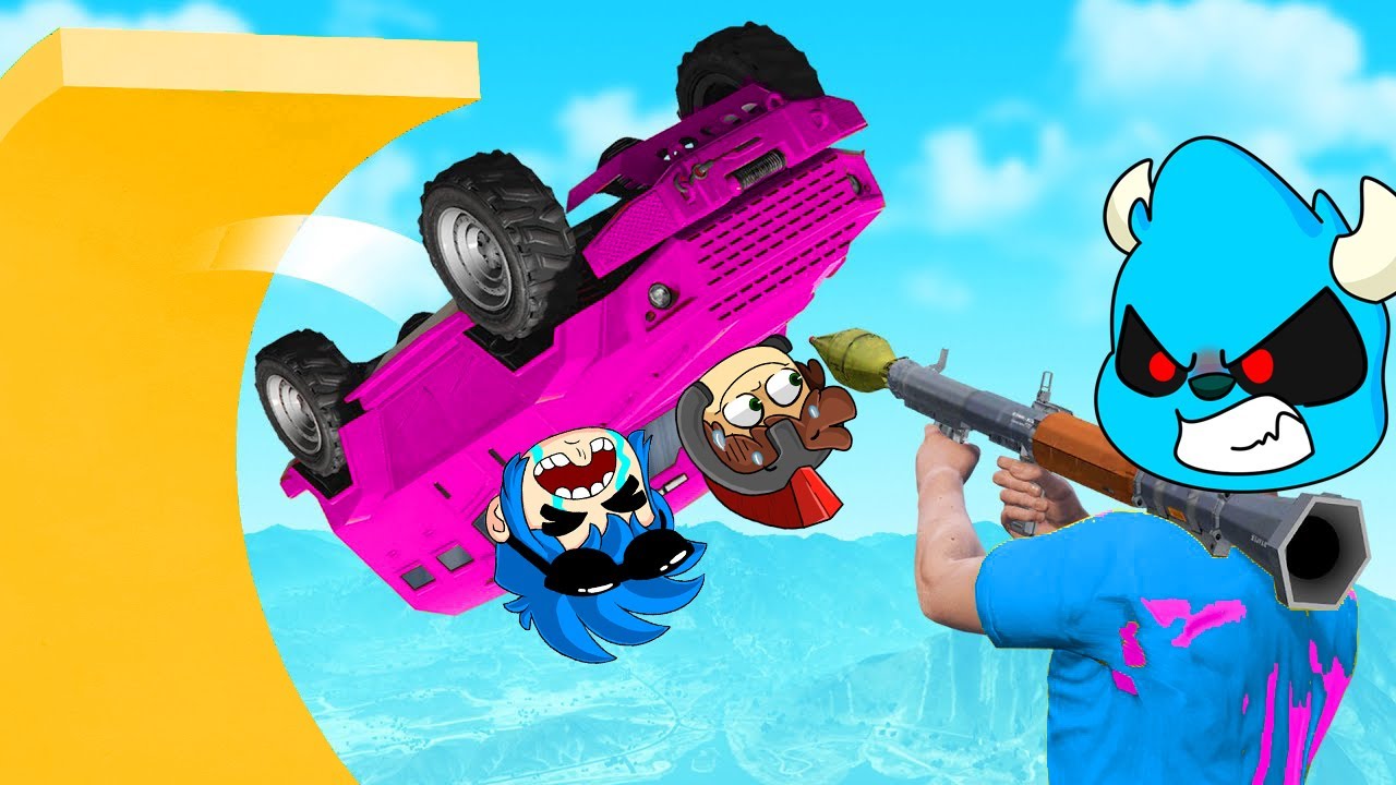 ¡BATALLA de RPG vs COCHES BLINDADOS en GTA! 🚗💣 con LOS COMPAS Mondongo ...