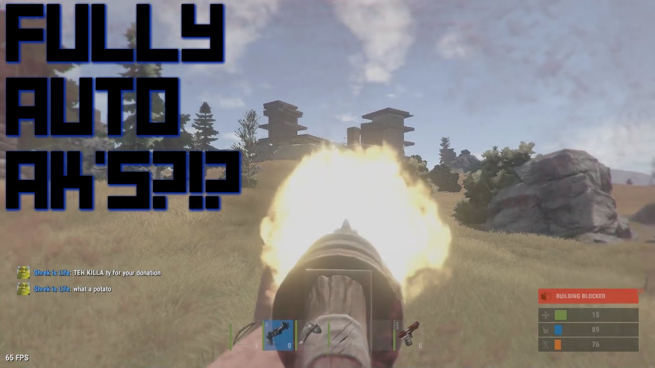 Fully Auto AKs?!? - Rust Gameplay Part 31 - YouTube