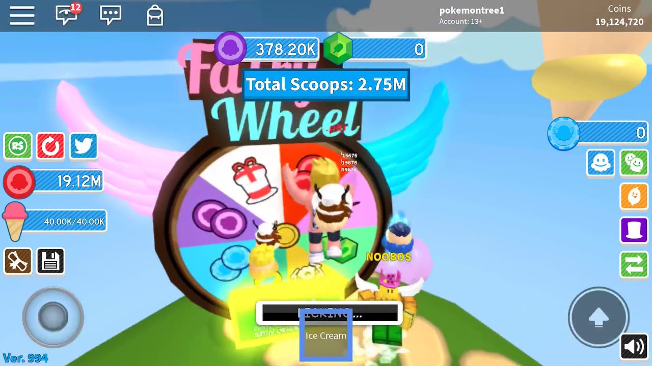 ROBLOX Ice cream simulator - YouTube