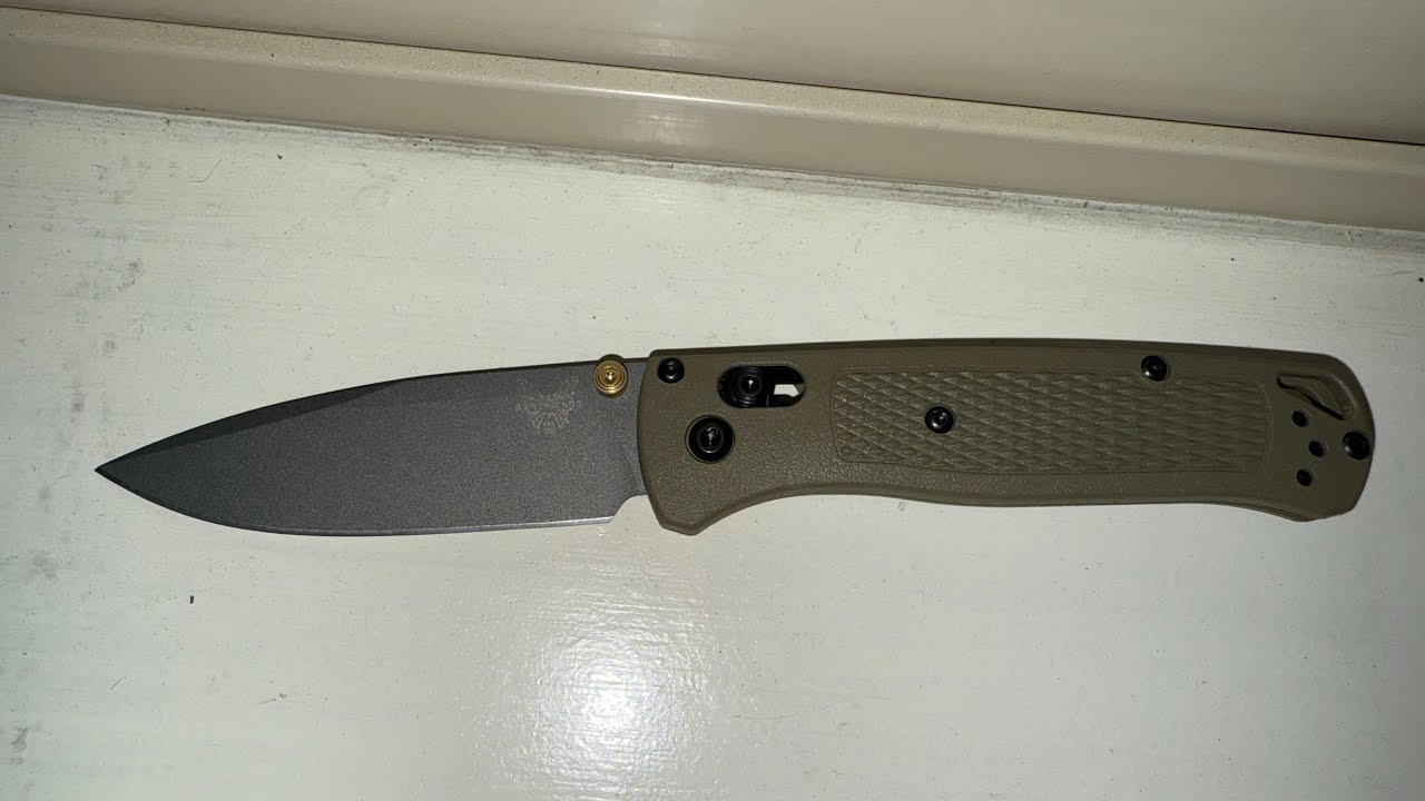 Benchmade bugout unboxing - YouTube