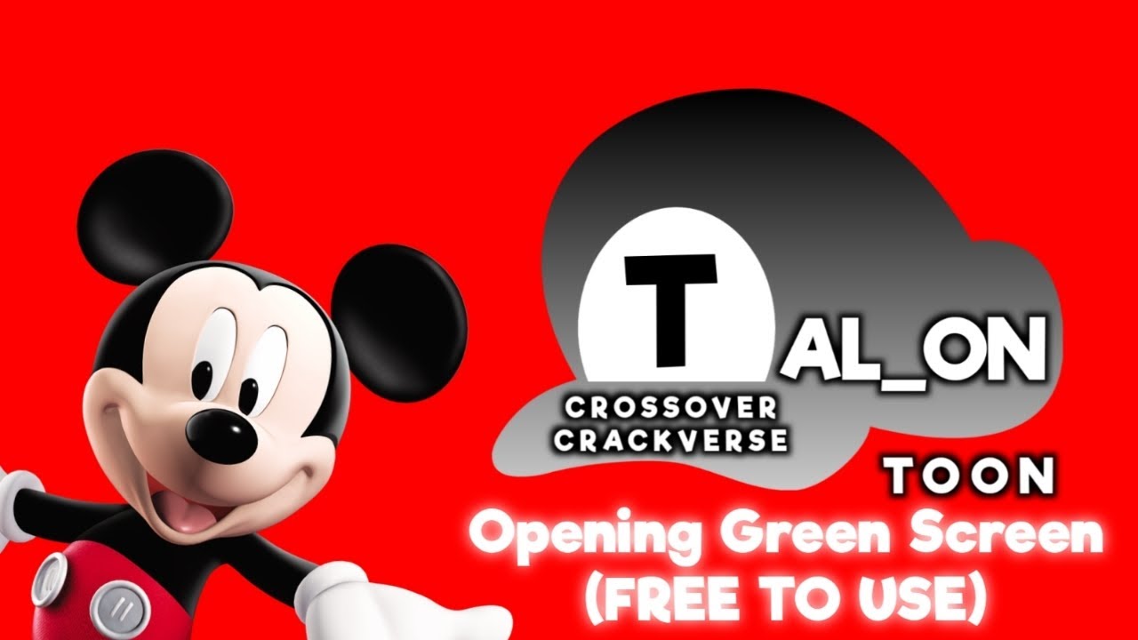 Tal_On Crossover Crackverse Toon Opening Green Screen (FREE TO USE ...