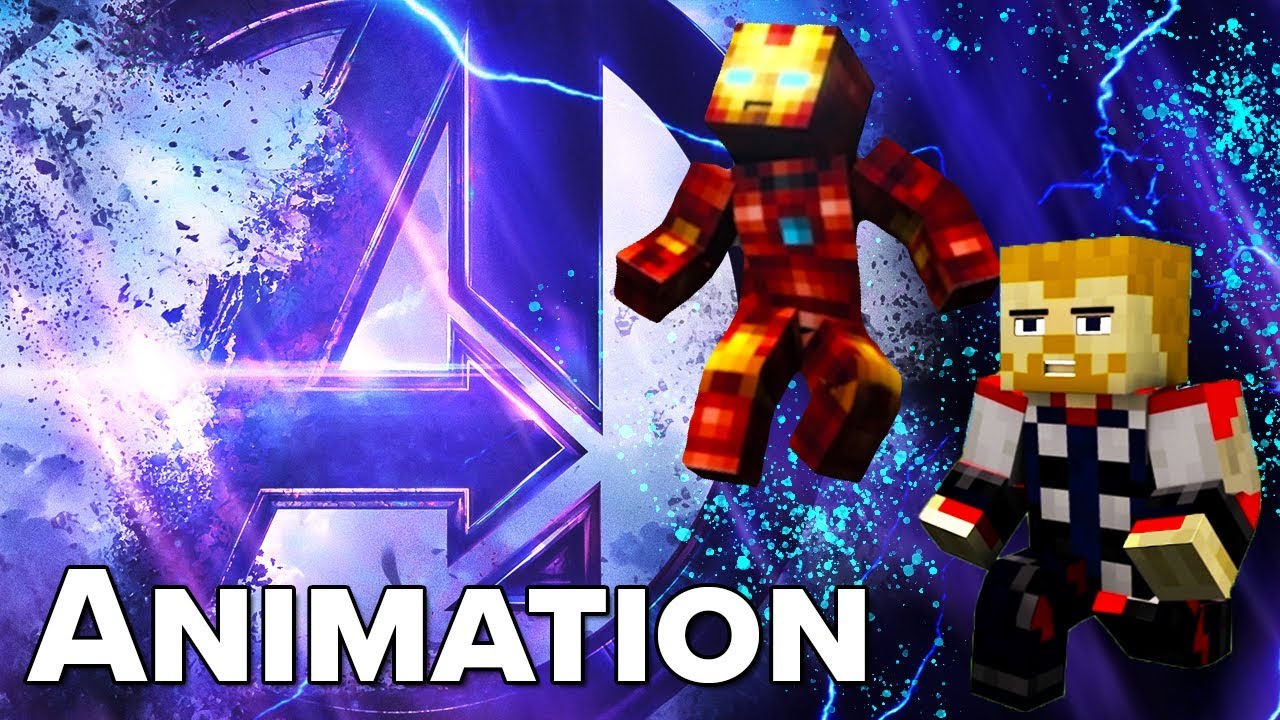 My FIRST 3D Animations EVER | Minecraft Avengers - YouTube