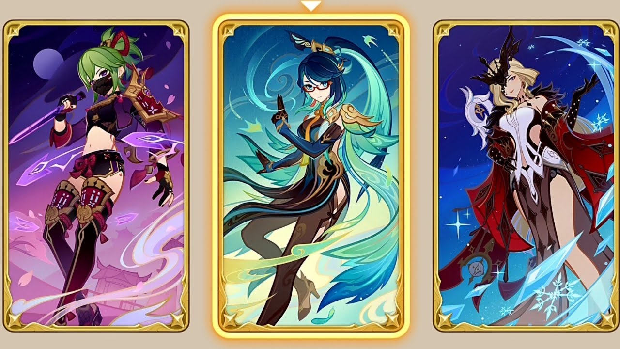 Genshin Impact - Xianyun swirl deck TCG gameplay - YouTube