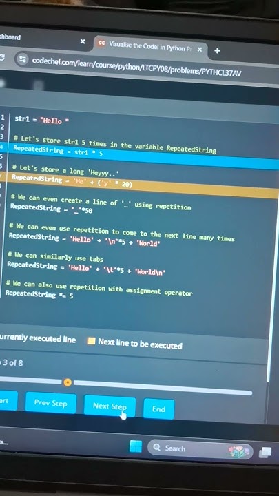 How to work visualizer ! In CodeChef #short #coding #skills #codegeek - YouTube