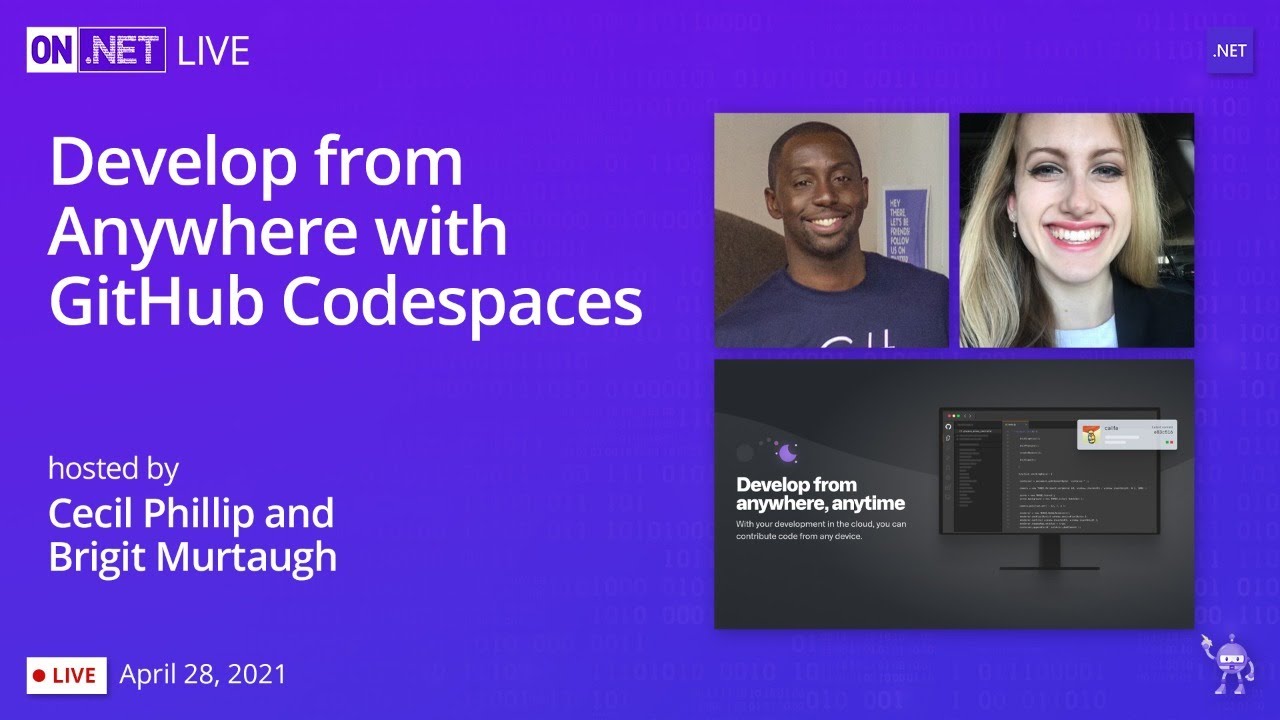 Develop From Anywhere With GitHub Codespaces On NET Live develop-from-anywhere-with-github-codespaces-on-net-live