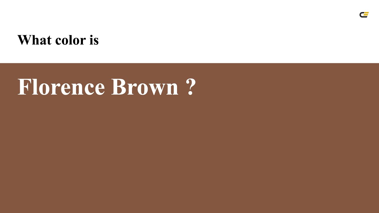 Florence Brown color #835740 hex color - Brown color - Cool color ...