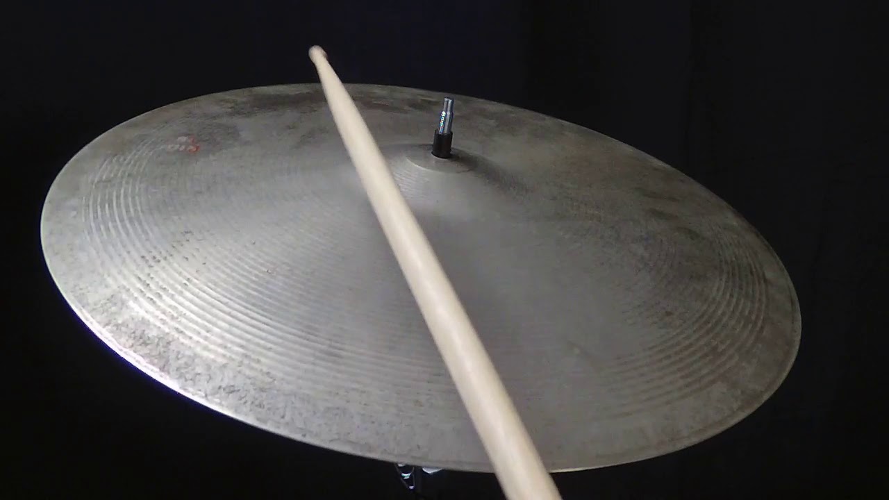 Vintage Camber II 20” Thin Ride Cymbal - Made In Germany - Value: $100 ...