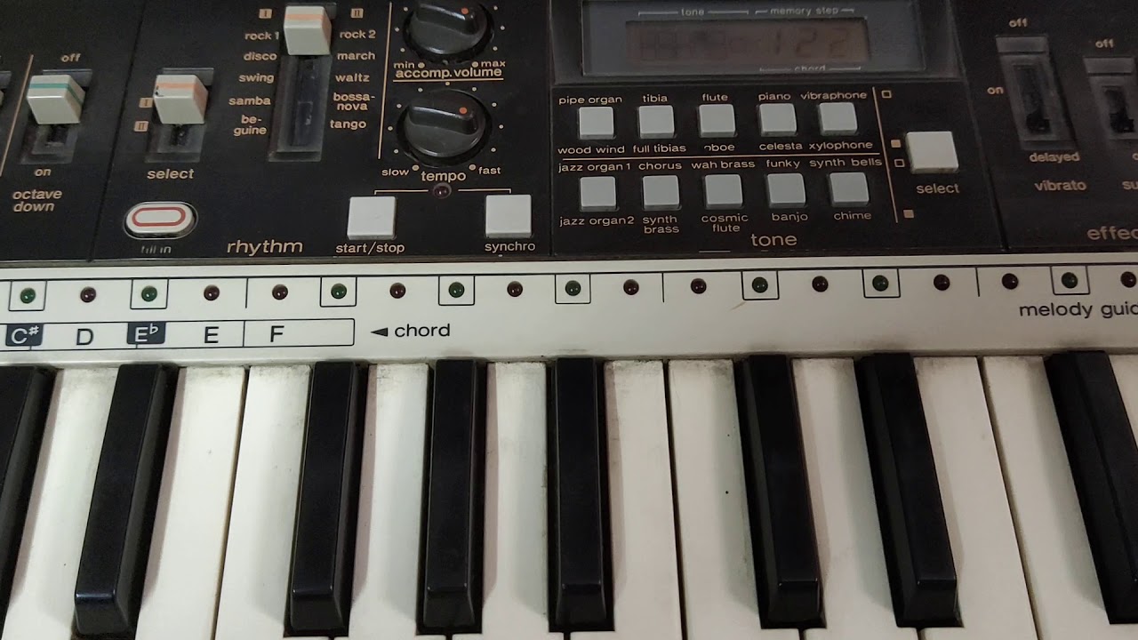 CASIO MT-70 - YouTube