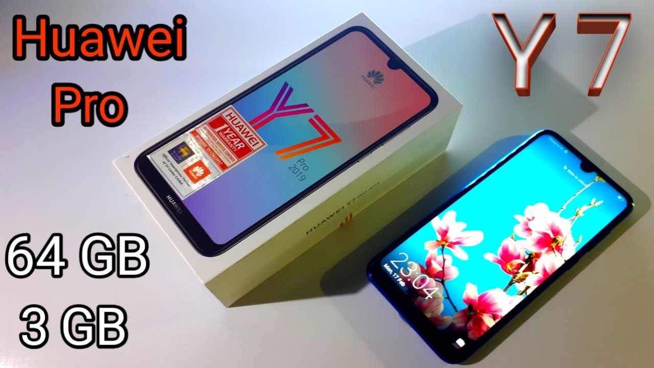 Huawei Y7 Pro Unboxing - YouTube